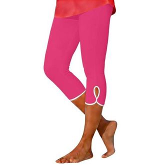 Generic Pantalon de yoga pour femme avec taille, d&eacute;coup&eacute;, confortable, extensible, legging de compression, grande taille, pantalon de gymnastique et de yoga 2