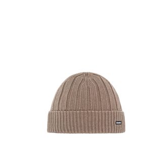 Eisb&auml;r M&uuml;tze Herren Ayo Beige - Merino Beanie f&uuml;r M&auml;nner - mit Fleece Winterm&uuml;tze sch&uuml;tzt vor K&auml;lte und Wind - Fisherman Beanie Docker Trawler Haube aus &Ouml;ste