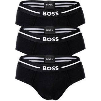 BOSS Homme Slip Paquet de 3 HipBr 3P Bold 10257977 01