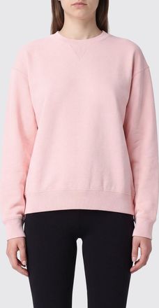 Jil Sander Rundhals-Sweatshirt aus Baumwolle mit &uuml;berschnittenen Schultern und elastischem Saum