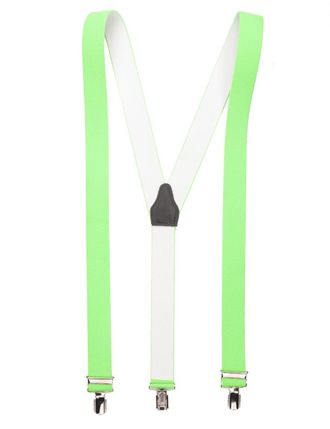 shenky Hosentr&auml;ger | 3er Clips | 3,5cm Breite | verstellbar | Basic | Y-Form | elastisch | f&uuml;r Oktoberfest Fassnacht Karneval Hochzeit Skihosen | Damen & Her