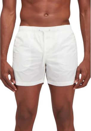 Sundek Homme, Maillots de bain, Blanc, Taille: 2XL Short de bain emblématique en taffetas