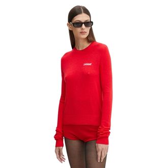 2nd Day Lance TT Pullover - - Knitwear - Damen - Rot - M