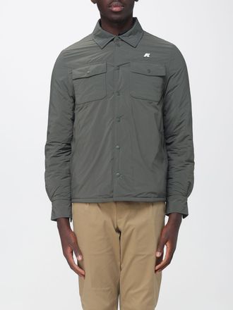 K-Way Surchemise rembourr&eacute;e en nylon avec col classique et logo