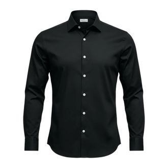 Sonrisa Feines Jersey-Shirt - - Shirts - Herren - Schwarzk - 4XL