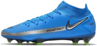 Nike Unisex Phantom Gt Elite Df Fg Sneaker, Photo Blue Metallic Silver Rag, 47.5 EU