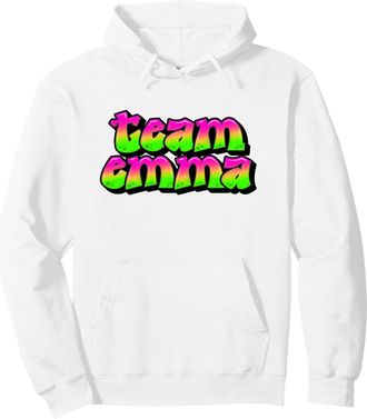 BDAZ Team Emma Personalisierter Name Graffiti Frauen M&auml;dchen Pullover Hoodie