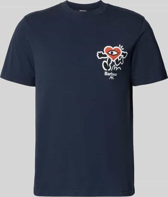 Barbour Regular Fit T-Shirt aus reiner Baumwolle