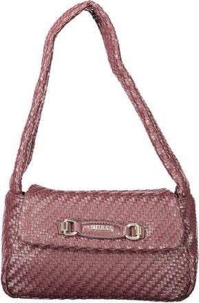 Guess Braune Polyethylen-Handtasche