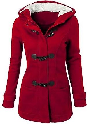 Generic Pardessus Femmes Manches longues Manteau de Couleur Unie Blouson Manches longues Décontracté Tricoté Sweaters Casual Chaud en Hiver Outwear Chandail C