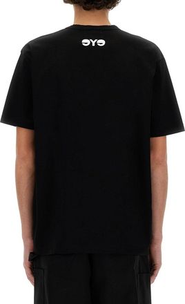 Junya Watanabe Oversized Cotton T-Shirt - Black