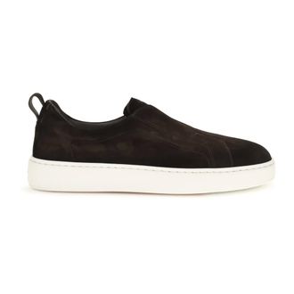 Santoni Baskets Slip-On Victory - Homme - Chaussures - Brun - Taille: 41 EU