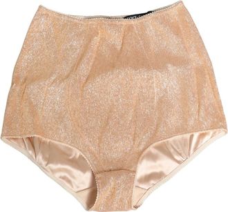 Dolce & Gabbana Femme, Sous-v&ecirc;tements, Beige, Taille: 40 FR Culotte Gaine Taille Haute