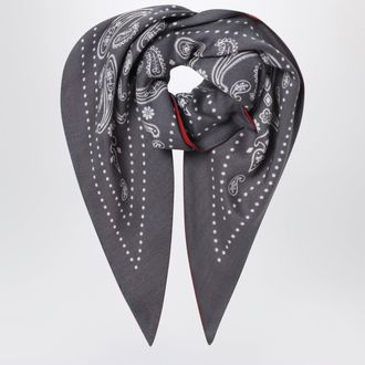 Destin Lava-/terracottafarbenes dreieckiges Bandana-Tuch