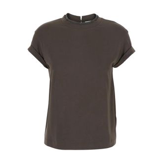 Brunello Cucinelli Damen, Oberteile, Braun, MGr&ouml;&szlig;e
