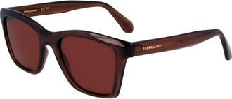 Ferragamo unisex, Accessoires, Brun, Taille: ONE Size Sf2001S-232 Lunettes de soleil