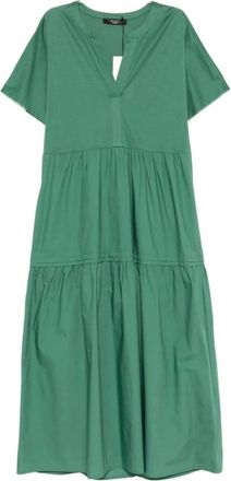 Max Mara Femme, Robes, Vert, Taille: 40 FR Capsula Midi Dress