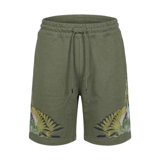 Marcelo Burlon Herren, Shorts, Gr&uuml;n, XLGr&ouml;&szlig;e