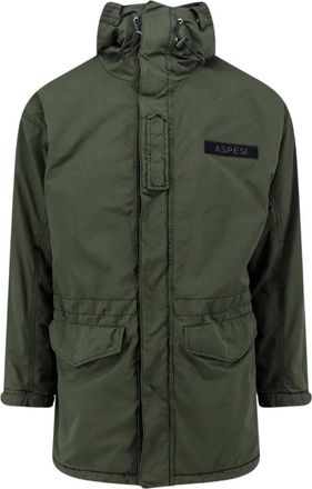 Aspesi Neuer Parkettone Parka - - Coats - Herren - Gr&uuml;n - M