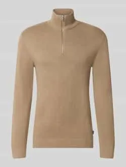 Premium by Jack & Jones Slim Fit Pullover aus reiner Baumwolle Modell MILANO