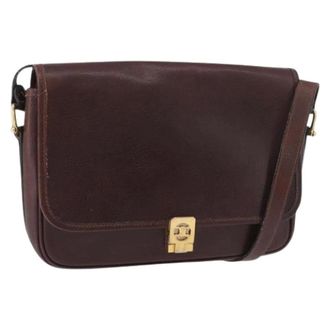 Celine Pre-owned Sac bandouli&egrave;re vintage - Femme - Pre-owned - Brun - Taille: ONE Size