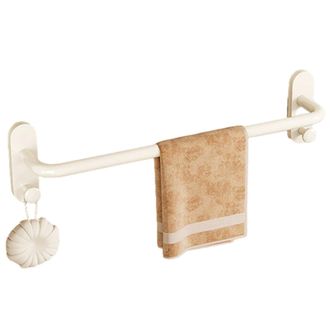 Generic Handtuchhalter Bad, Handtuchstange Ohne Bohren Wei&szlig;, Handtuchstange mit Saugnapf Bad, Handtuchstange Wei&szlig; Wandmontage, f&uuml;r Badezimmer, Schlafzimmer, K