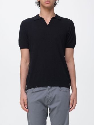 Drumohr Polo Herren Farbe Schwarz