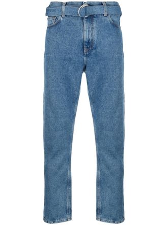 Off-white jean Indust à coupe slim - Bleu