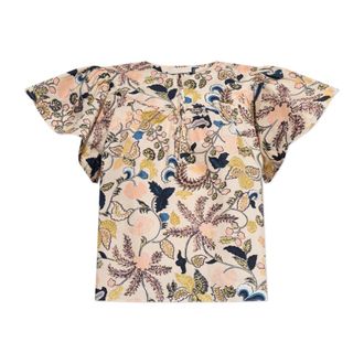 Ulla Johnson Femme, Blouses et Chemises, Multicolore, Taille: 34 FR Chemise avec motif floral Perline