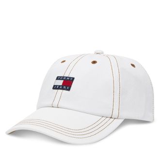 Tommy Jeans Cap Tommy Jeans Heritage AW0AW17572 Creme