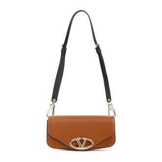 Valentino Garavani Femme, Sacs, Brun, Taille: ONE Size Sac bandoulière petit modèle Logo 1