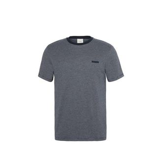 Calvin Klein T-shirt droit col rond ray&eacute; en coton