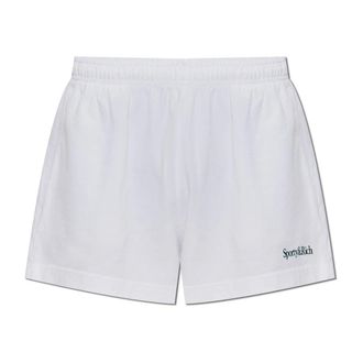 Sporty & Rich Damen, Shorts, Wei&szlig;, XSGr&ouml;&szlig;e