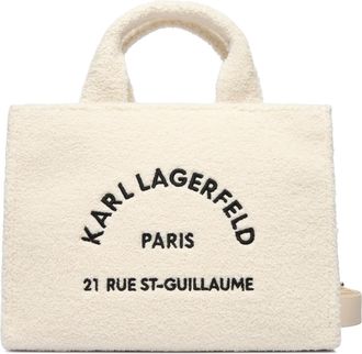 Karl Lagerfeld Handtasche KARL LAGERFELD A4W50013 Écru