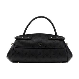 Guess Diana Henkeltasche mit &Uuml;berschlag - - Bags - Damen - Schwarzk - ONE SIZE