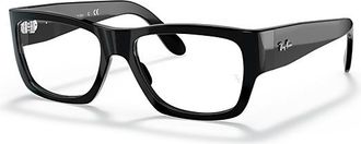 Ray-Ban Nomad Optics Schwarz Fassung Klar Glas Polarisiert 54-17