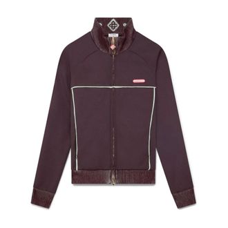 Casablanca Tricot Track Jacket - - Jackets - Herren - Braun - XL