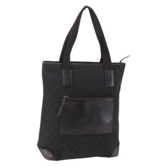 Gucci Pre-owned Canvas Tote Bag - - Pre-owned - Damen - Braun - ONE SIZE