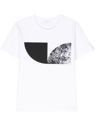 Iro t-shirt Aloi à imprimé graphique - Blanc
