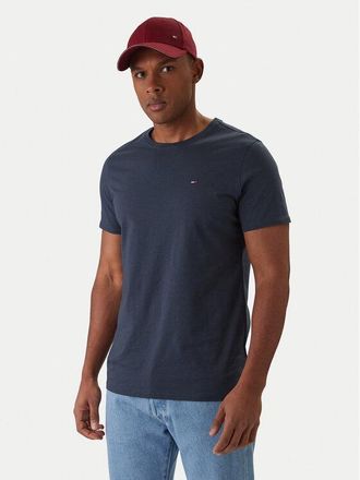 Tommy Jeans T-Shirt DM0DM04411 Dunkelblau Slim Fit