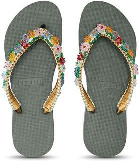 UZURII | Macrame Daisy - Leger | Tongs pour femme | Sandales confortables et &eacute;l&eacute;gantes faites &agrave; la main | Pour int&eacute;rieur et ext&eacute;rieur 39/40