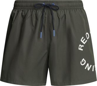 Pepe Jeans London Red Bull Racing X Pepe Jeans Herren RBR Circle Logo Shorts, Gr&uuml;n (Olivgr&uuml;n), L/XL