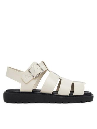 Calvin Klein Jeans Sandalen Sq Molded Sdl Fisherman Mg Wn YW0YW01700 &Eacute;cru