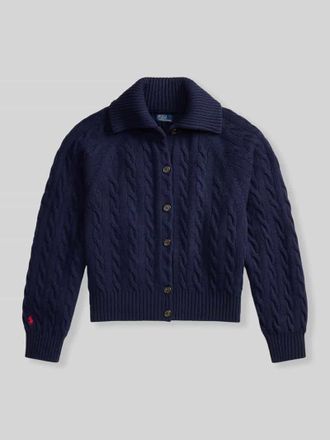 Polo Ralph Lauren Relaxed Fit Strickjacke aus Woll-Kaschmir-Mix