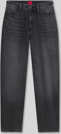 HUGO BOSS Barrel Fit Jeans aus reiner Baumwolle