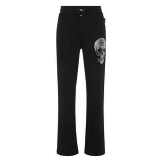 Philipp Plein Homme, Pantalons, Noir, Taille: M Pantalons de surv&ecirc;tement