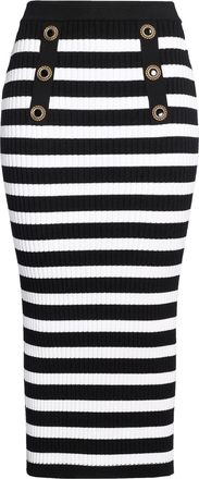 Balmain HOSEN & R&Ouml;CKE - Midi-R&ouml;cke auf YOOX.COM