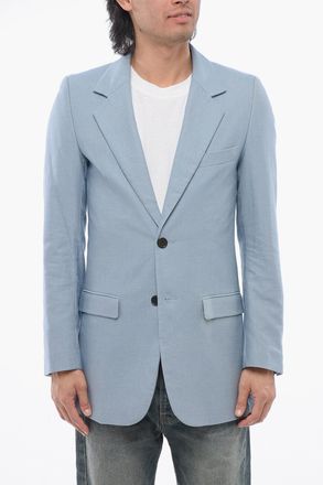 Viktor & Rolf Slim Fit Blazer aus Baumwoll-Twill mit Pattentaschen Viktor & Rolf