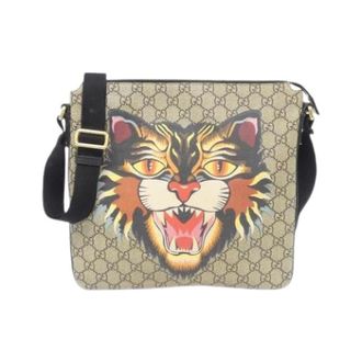 Gucci Sac bandouli&egrave;re vintage Pre-owned - Femme - Pre-owned - Beige - Taille: ONE Size