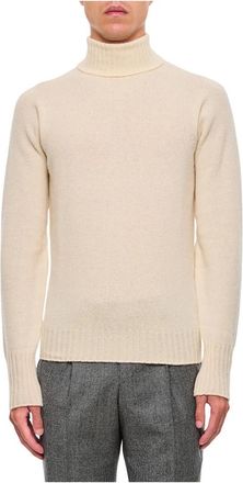 Drumohr Homme, Pulls, Beige, Taille: S Dolcevita Turtleneck